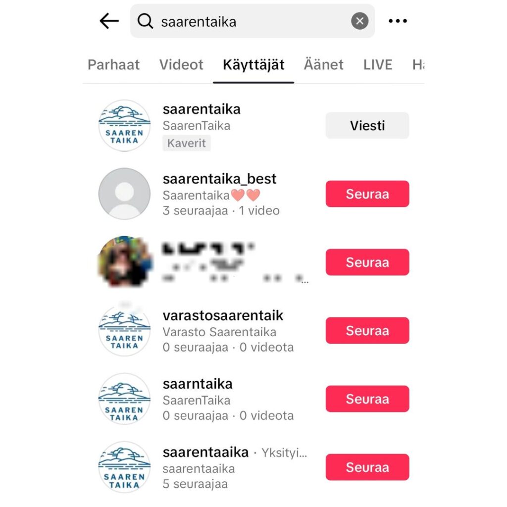 Varo huijausta! - Saaren Taika - Haastavalle iholle