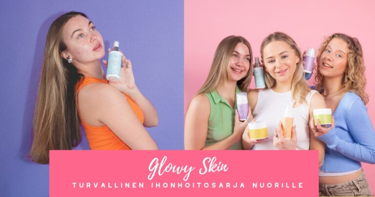 Glowy Skin, turvallinen ihonhoitosarja nuorille - Saaren Taika ...