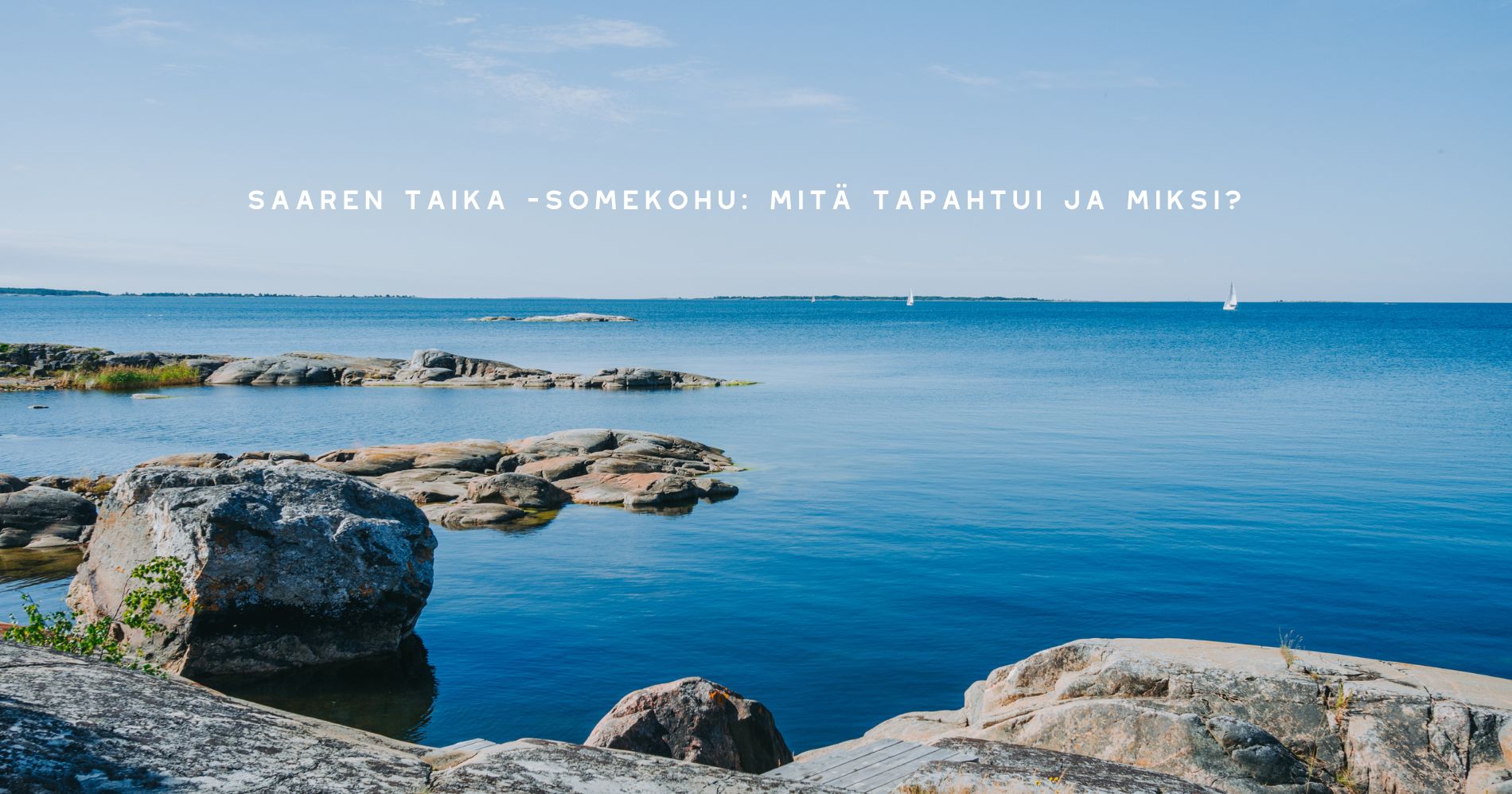 Saaren Taika kohu, mitä oikein tapahtui? - Saaren Taika - Haastavalle ...