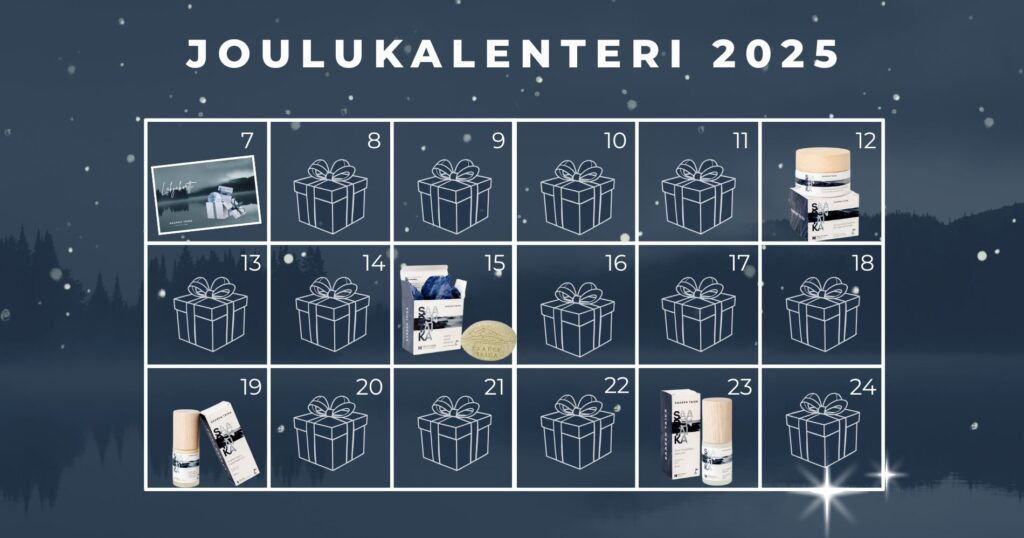 Joulukalenteri 2025 - Saaren Taika - Haastavalle iholle